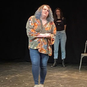 Hannah Piper: After digging into improv, "something miraculous happened ...